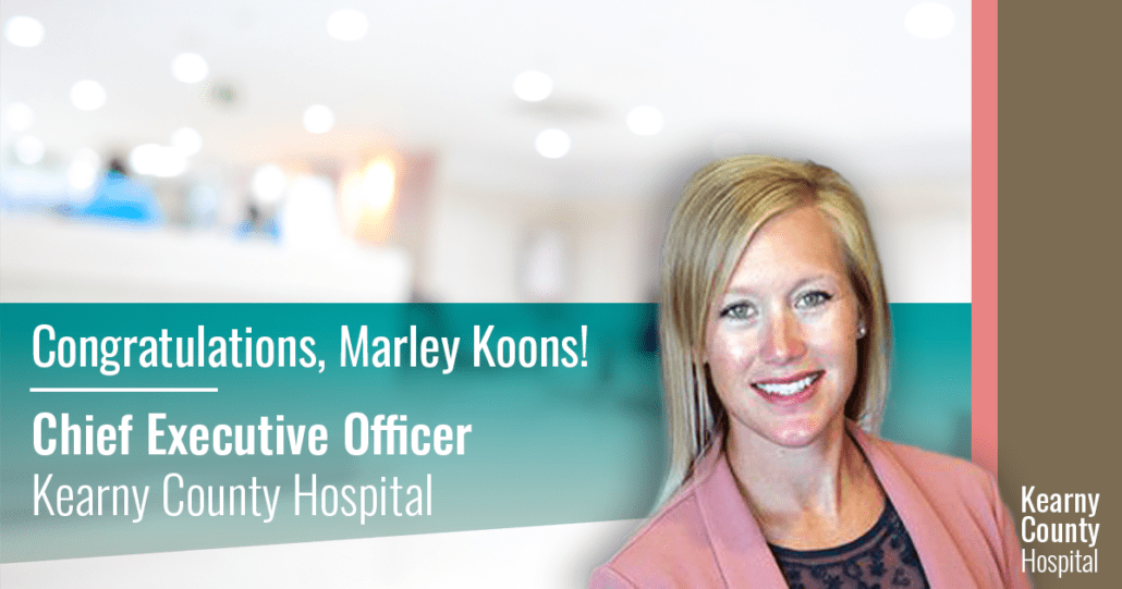 Kearny County Hospital Announces New Chief Executive Officer - Kearny ...